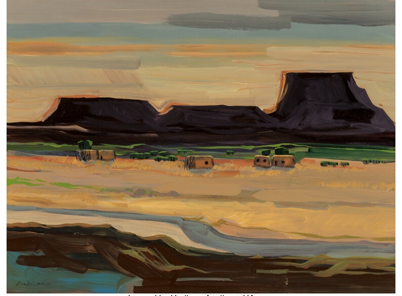 Doel Reed | Mesa Silhouette | MutualArt