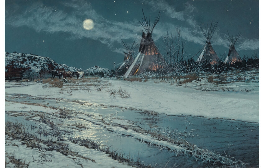 David Sanders | Apache Moon | MutualArt