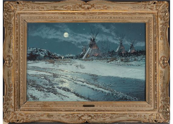 David Sanders | Apache Moon | MutualArt