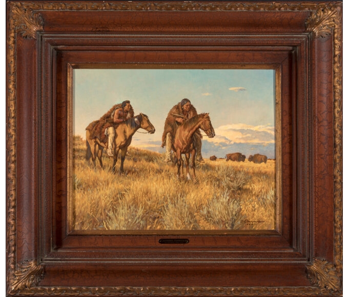 Steven Lang | Cautious Approach | MutualArt