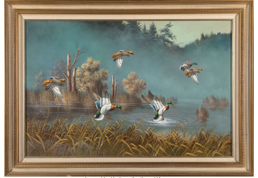 Harry Curieux Adamson | Mallards in Flight | MutualArt