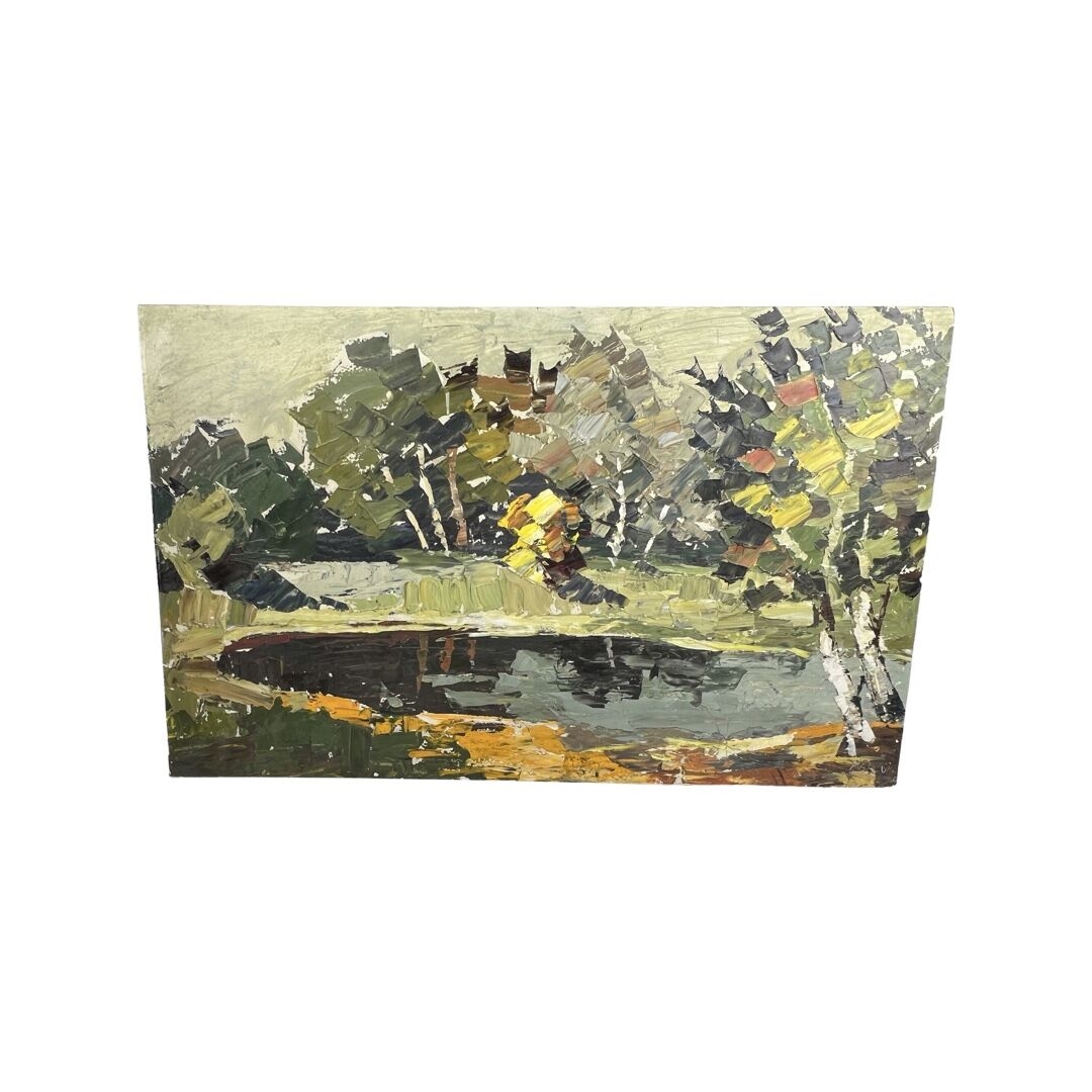 Mirdza Zeberga | Cardboard, Oil | MutualArt