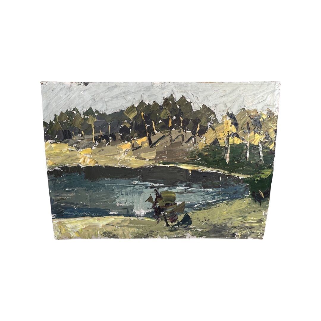 Mirdza Zeberga | Cardboard, Oil | MutualArt