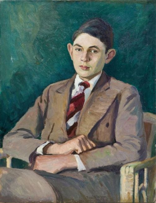 Richard Moldenhauer | Bildnis eines jungen Mannes (1933) | MutualArt