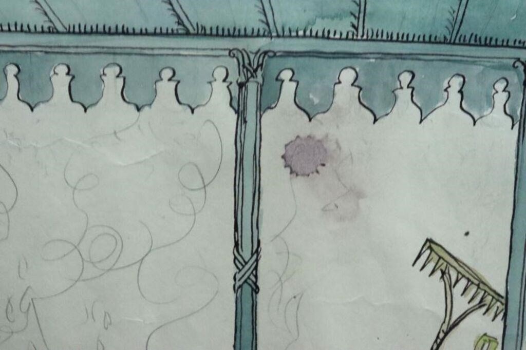 Cecil Beaton | 3 set designs for The Chalk Garden - Enid Bagnold ...