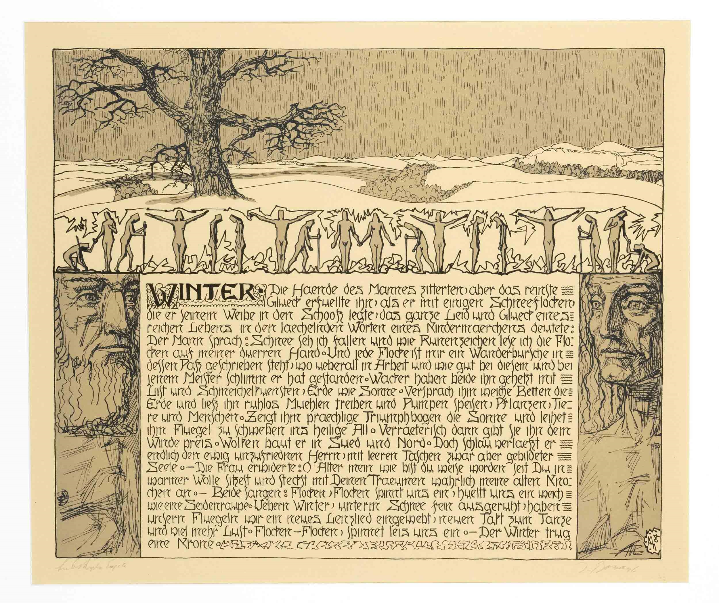 Johann Michael Bossard | The Year (1906) | MutualArt