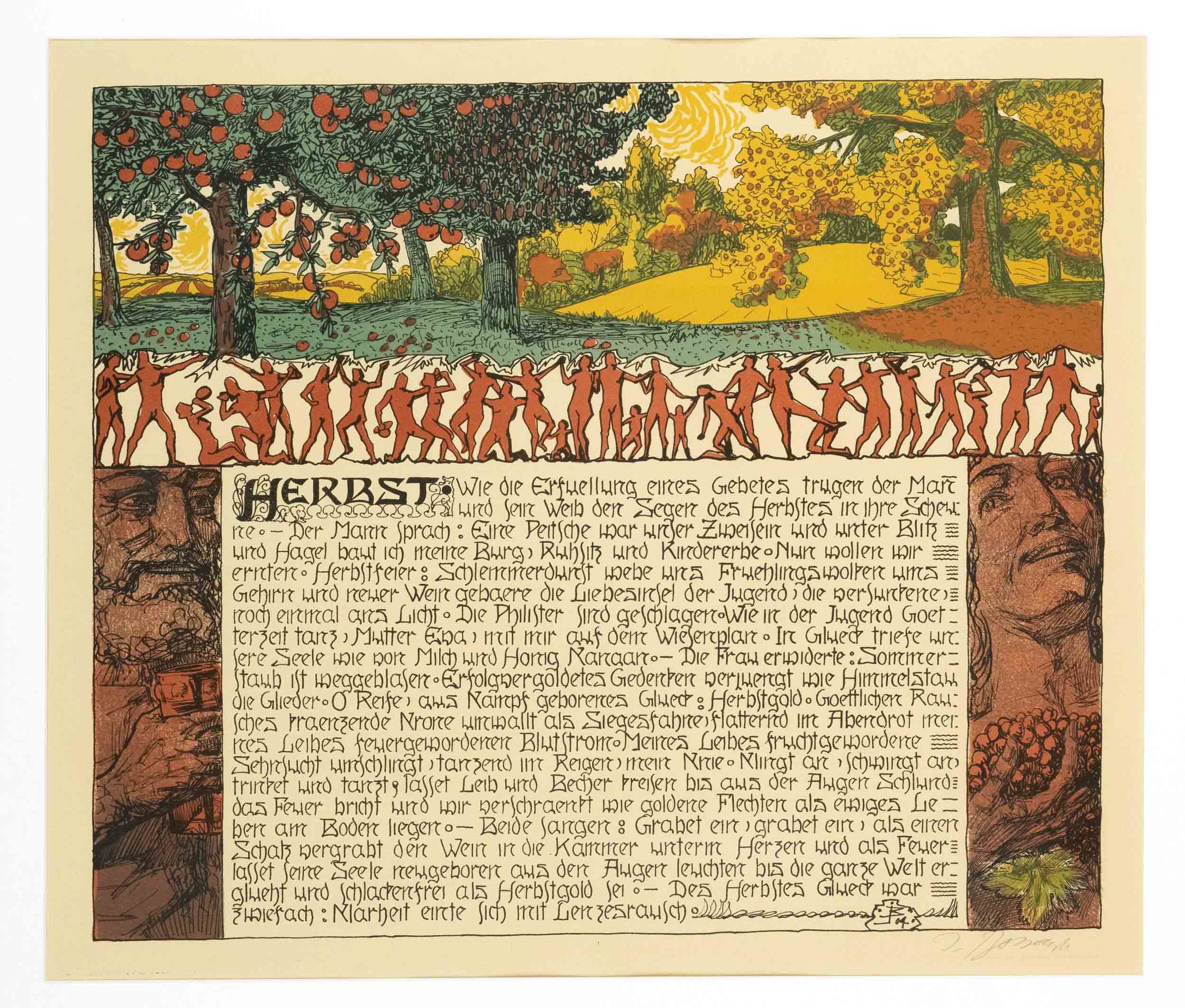 Johann Michael Bossard | The Year (1906) | MutualArt