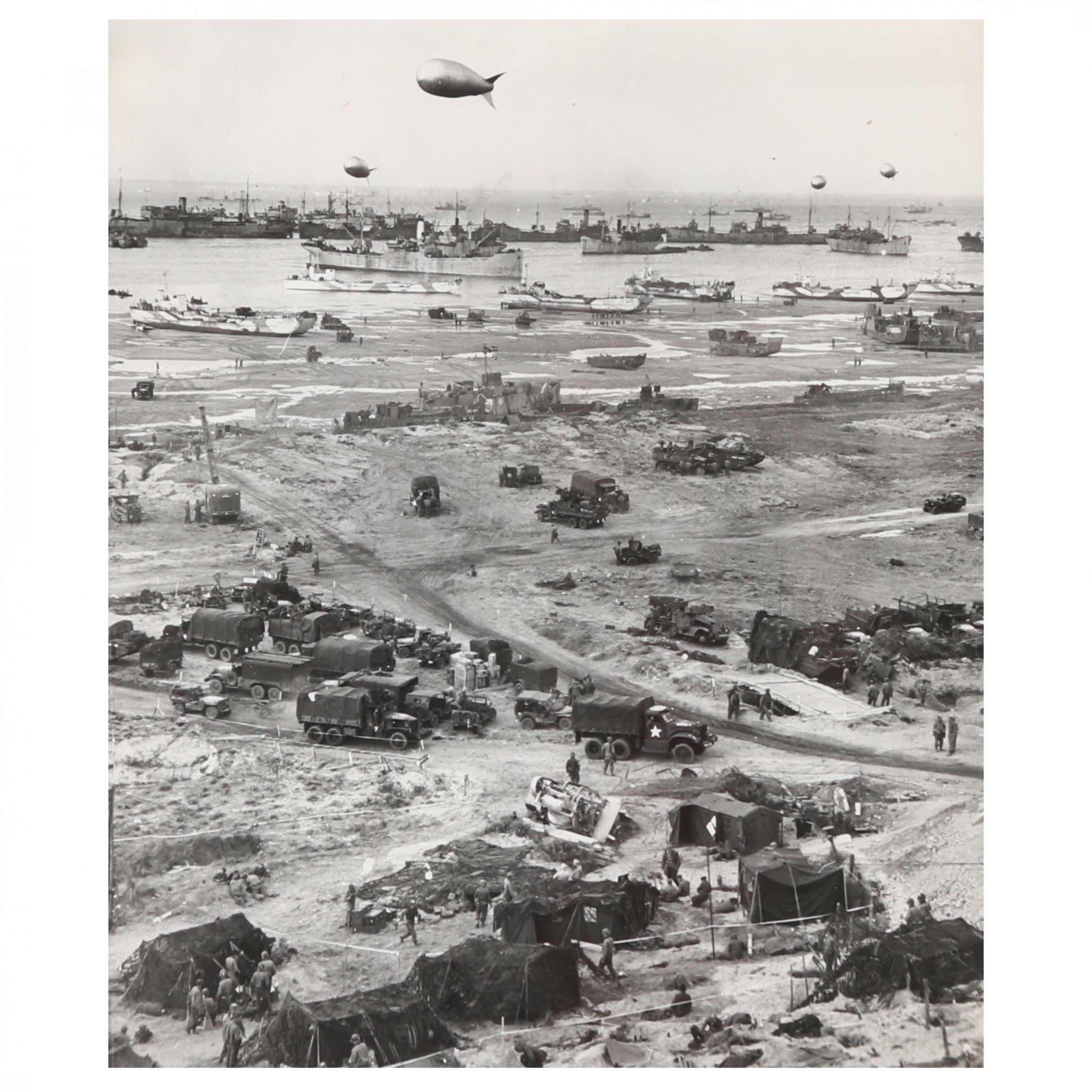 Robert Capa | Original 1944 LIFE Print of D-Day's Aftermath | MutualArt