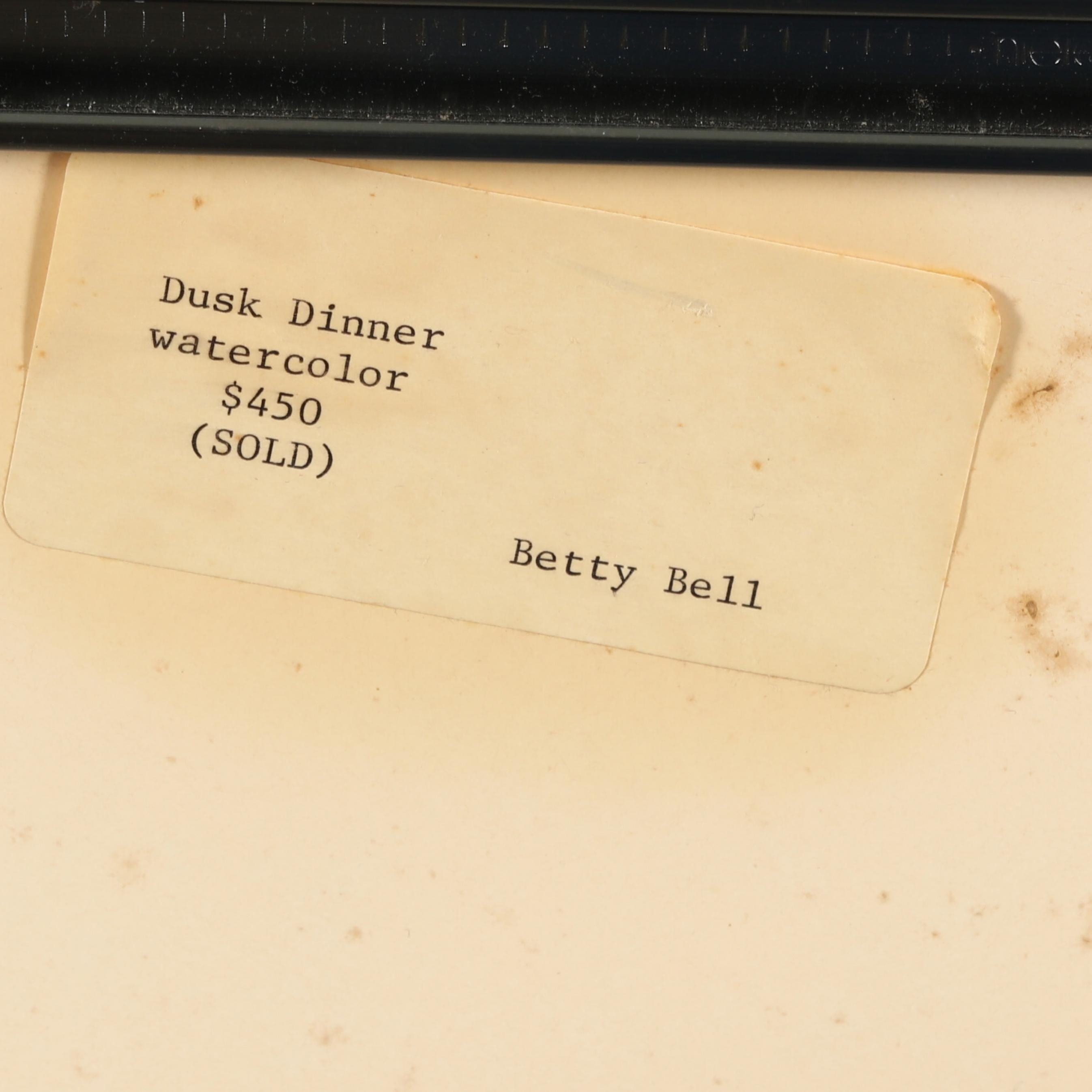 Betty Bell | Two Landscapes | MutualArt