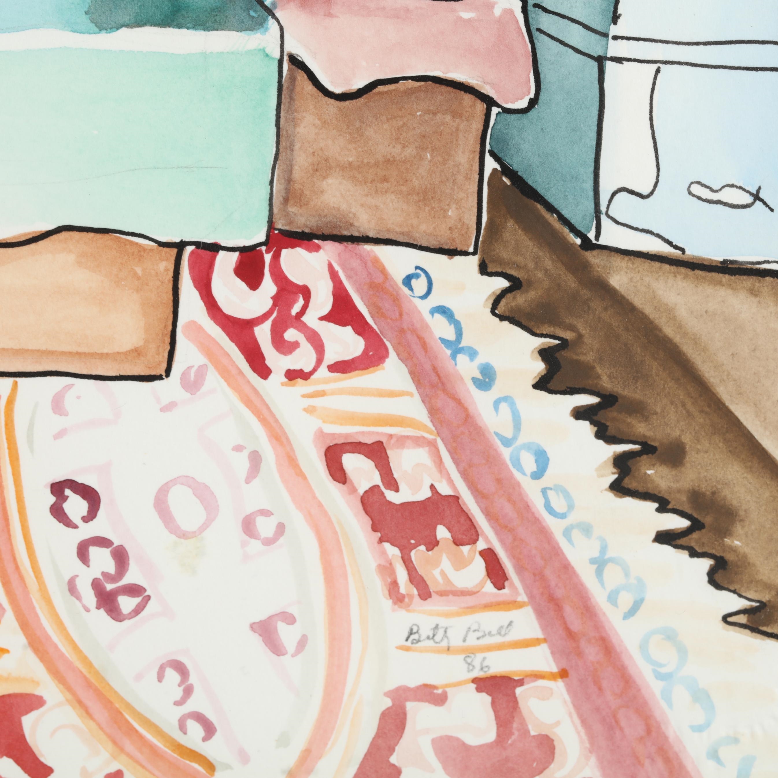 Betty Bell | Two Original Paintings | MutualArt