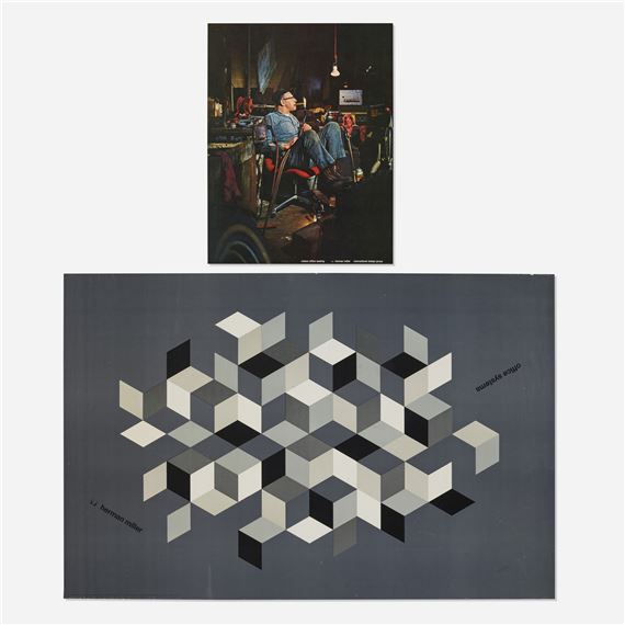Herman Miller | Posters, set of two (1971) | MutualArt