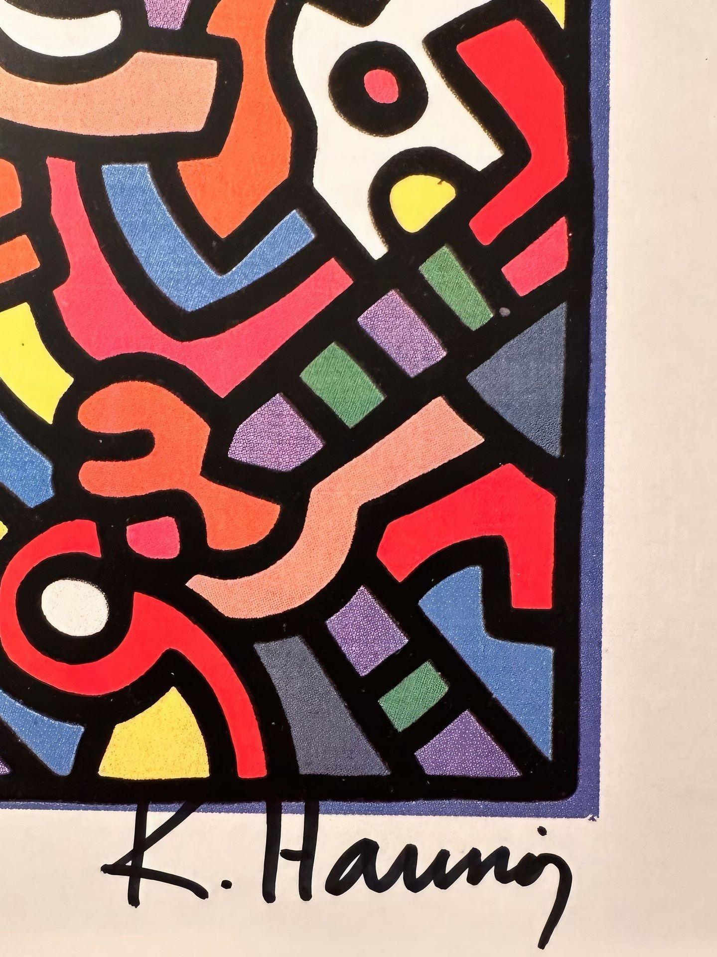 Keith Haring | Keith Haring (after), animal, offset printing, carries a ...