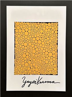 Kusama Yayoi | Yayoi Kusama (after), photographic draw, carries a ...