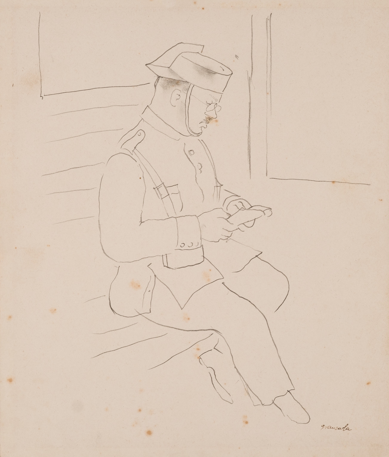 Emilio Grau Sala | El Guardia Civil | MutualArt