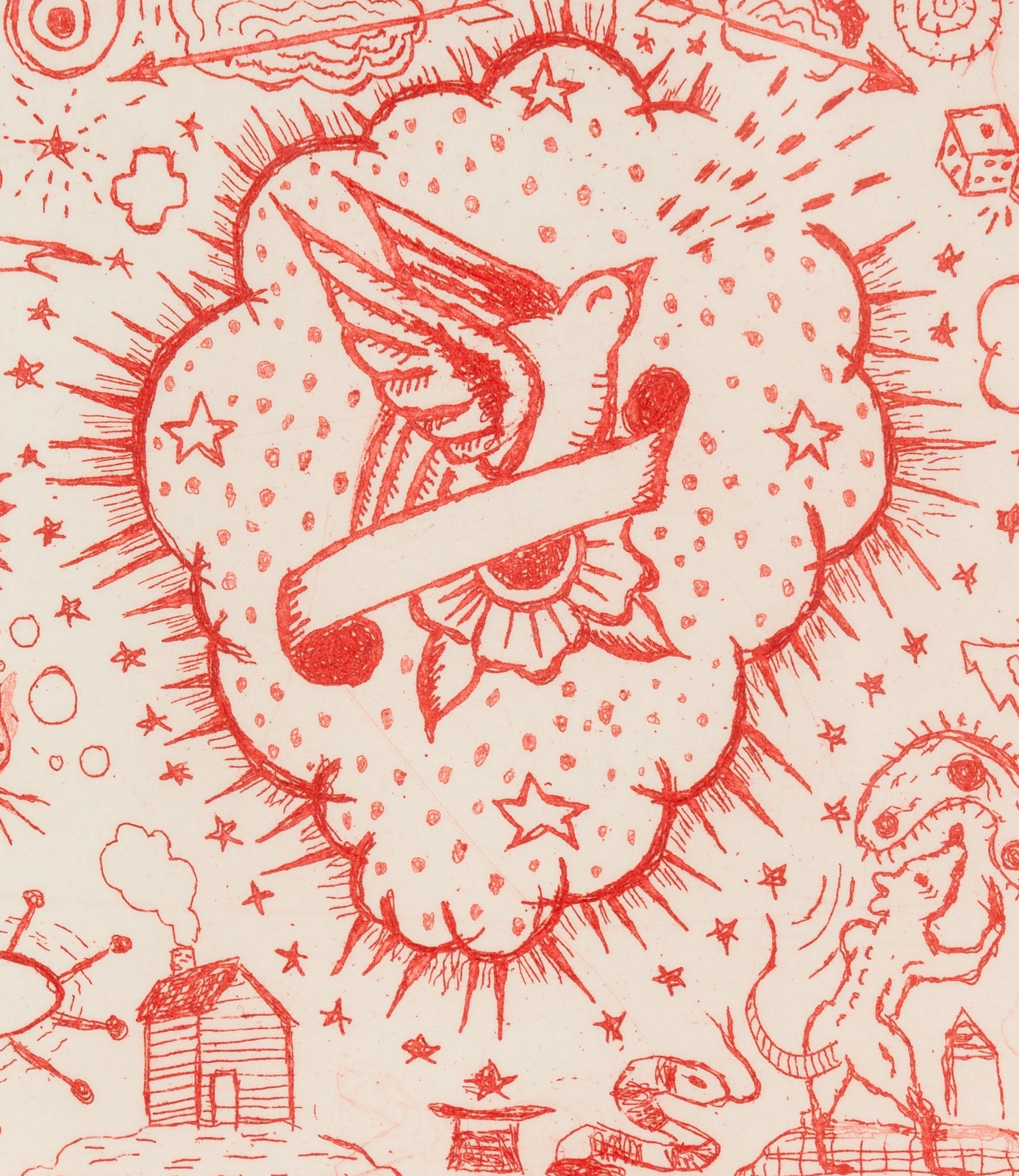Tony Fitzpatrick | The Apparition of a Song Bird (1993) | MutualArt