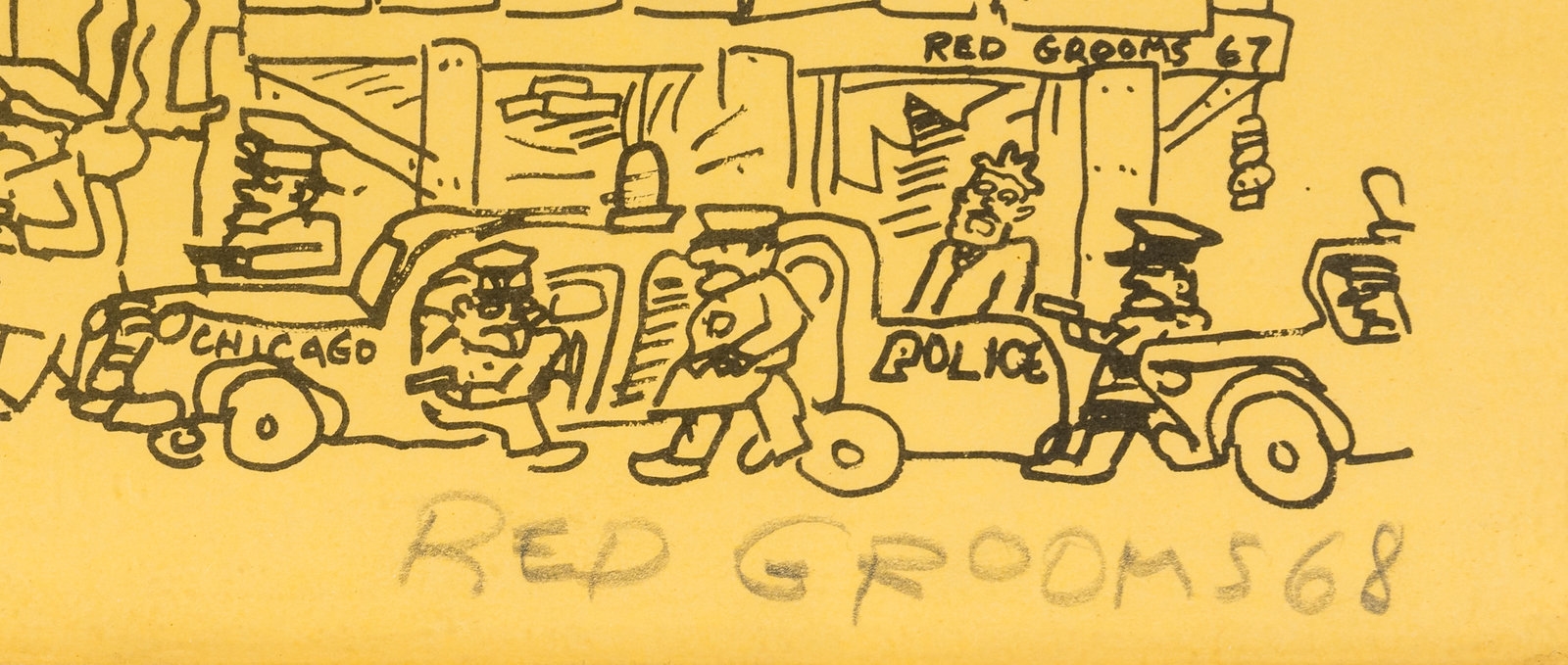 Red Grooms | The City of Chicago | MutualArt