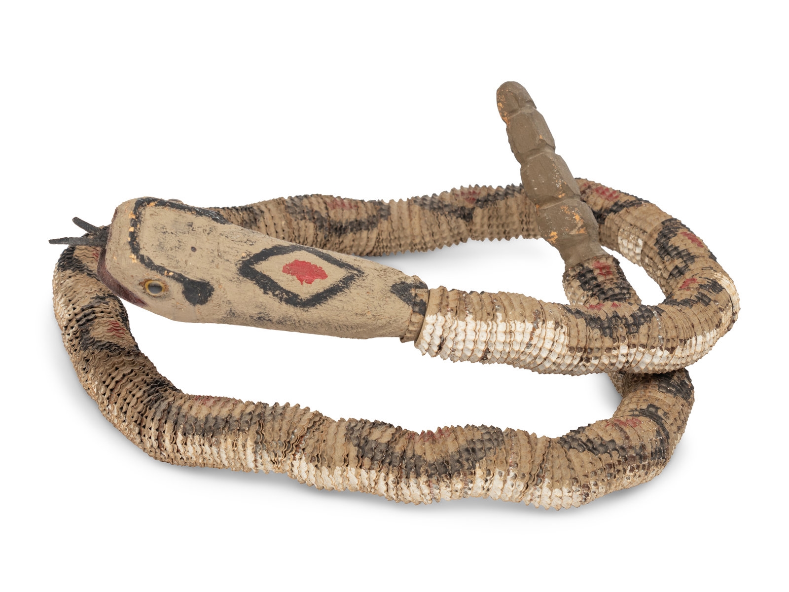 Felipe Benito Archuleta | Bottle Cap Snake | MutualArt