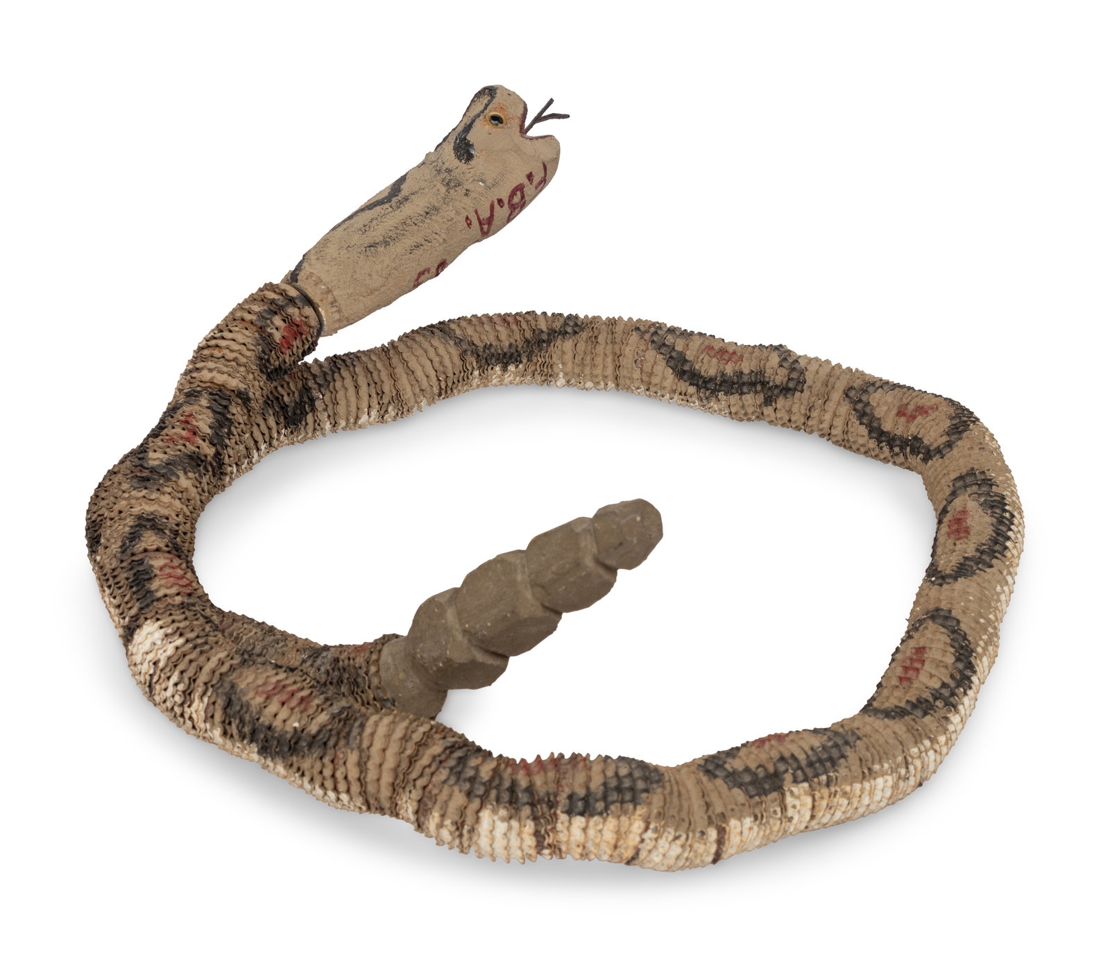 Felipe Benito Archuleta | Bottle Cap Snake | MutualArt