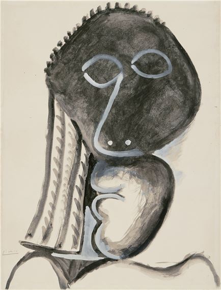 Pablo Picasso | Tête (1972) | MutualArt