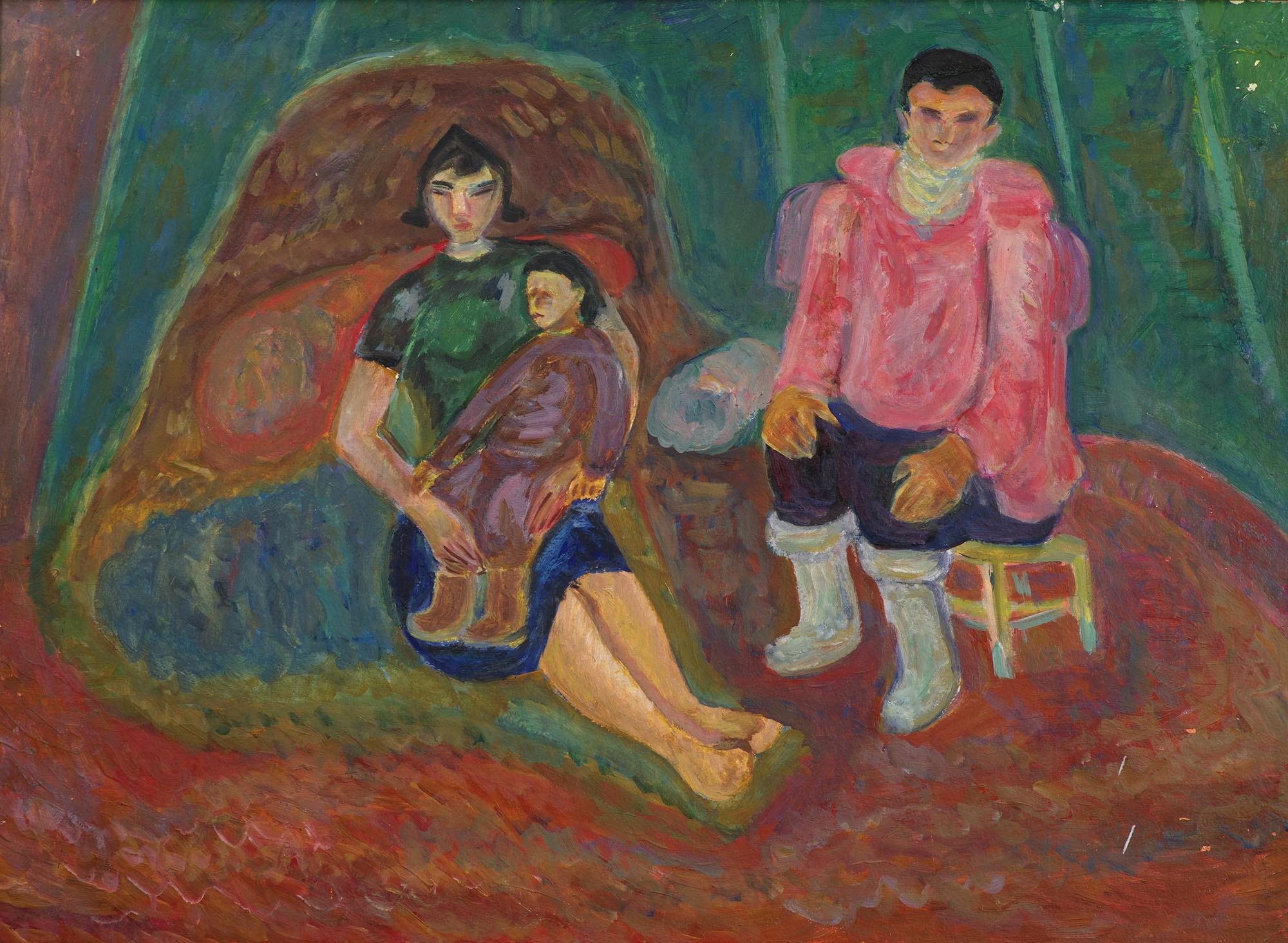 Viktor Efimovich Popkov | Family (1974) | MutualArt