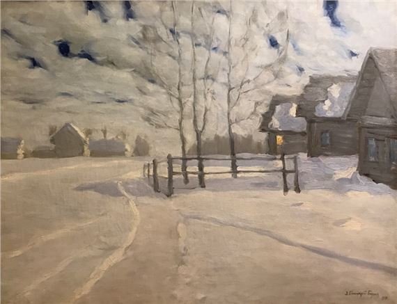 Vitol'd Byalynitsky-Birulya | Moonlight night (1919) | MutualArt