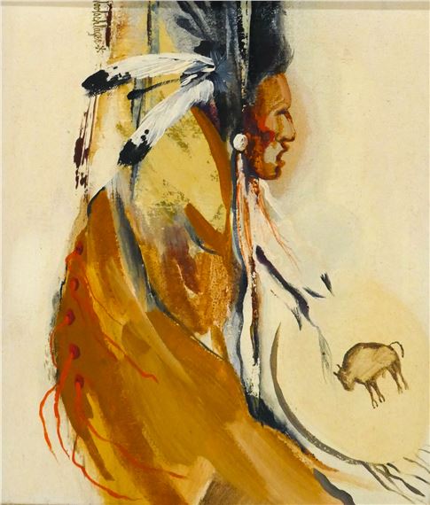 Laura Woolschlager | Laura Woolschlager (b.1932 Texas) 'Wind Singer ...