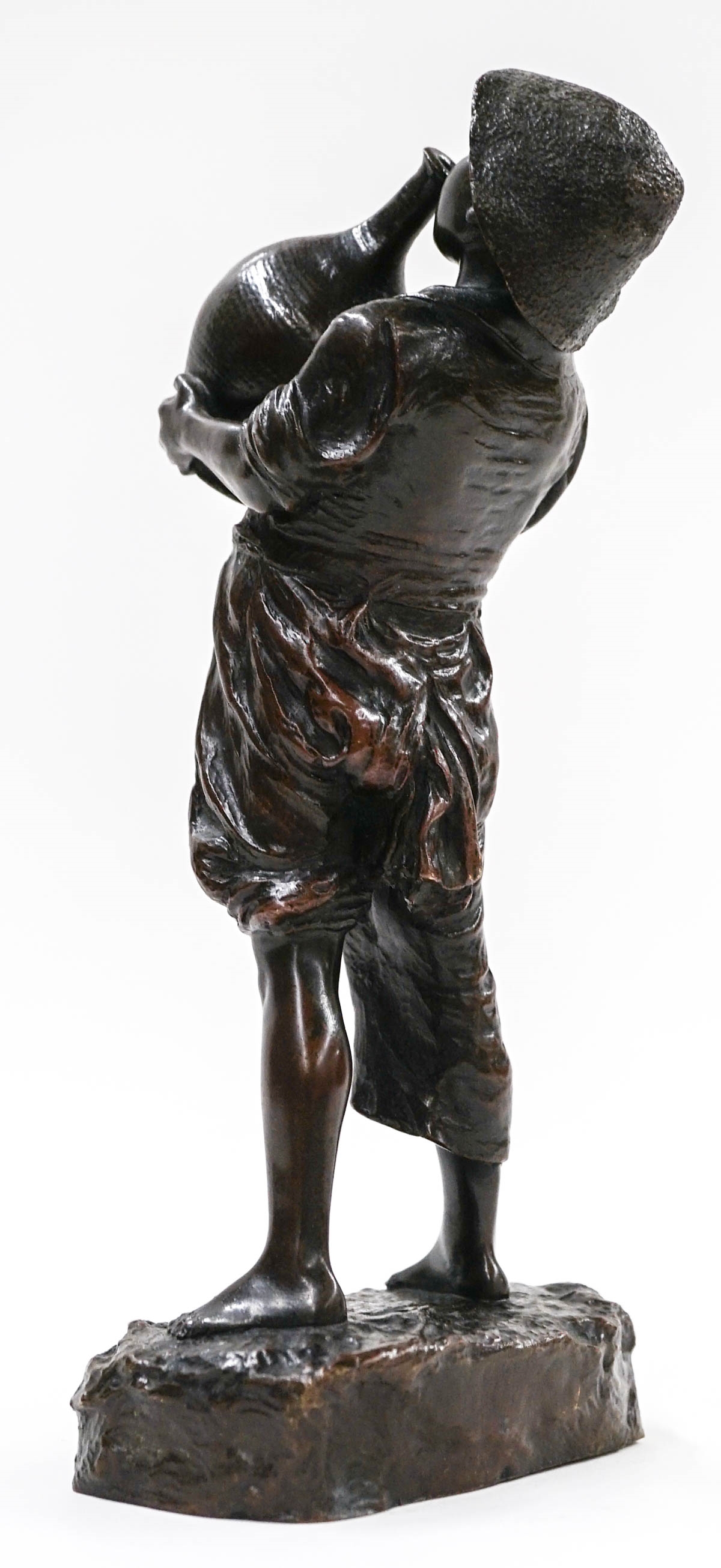 Costantino Barbella | Bronze Figure of Su-Su, a Young Boy [The Big Swii ...
