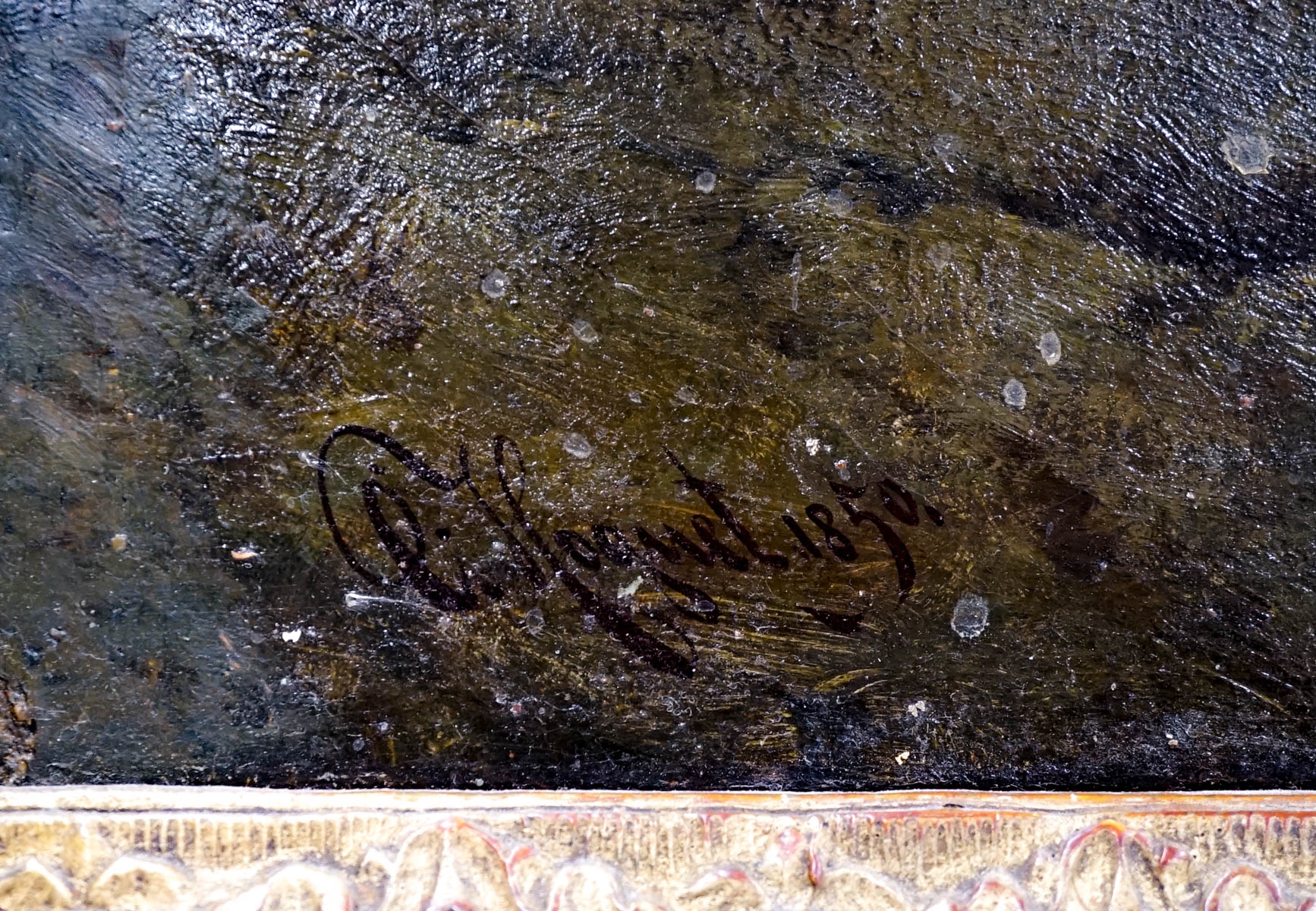 Charles Hoguet | large original oil on canvas. (1821) | MutualArt