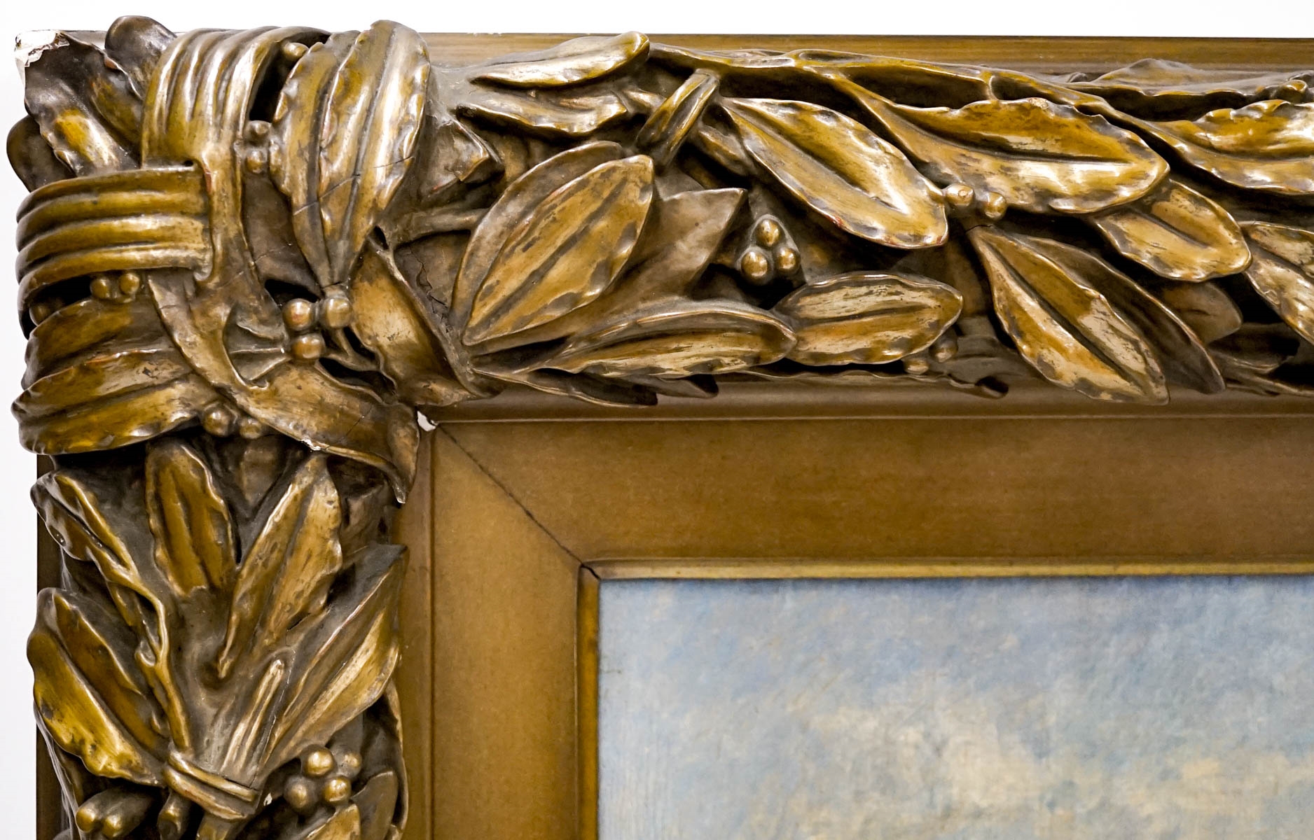 Gabriel Mathieu | Gabriel Mathieu Large Original Oil Painting (1843 ...