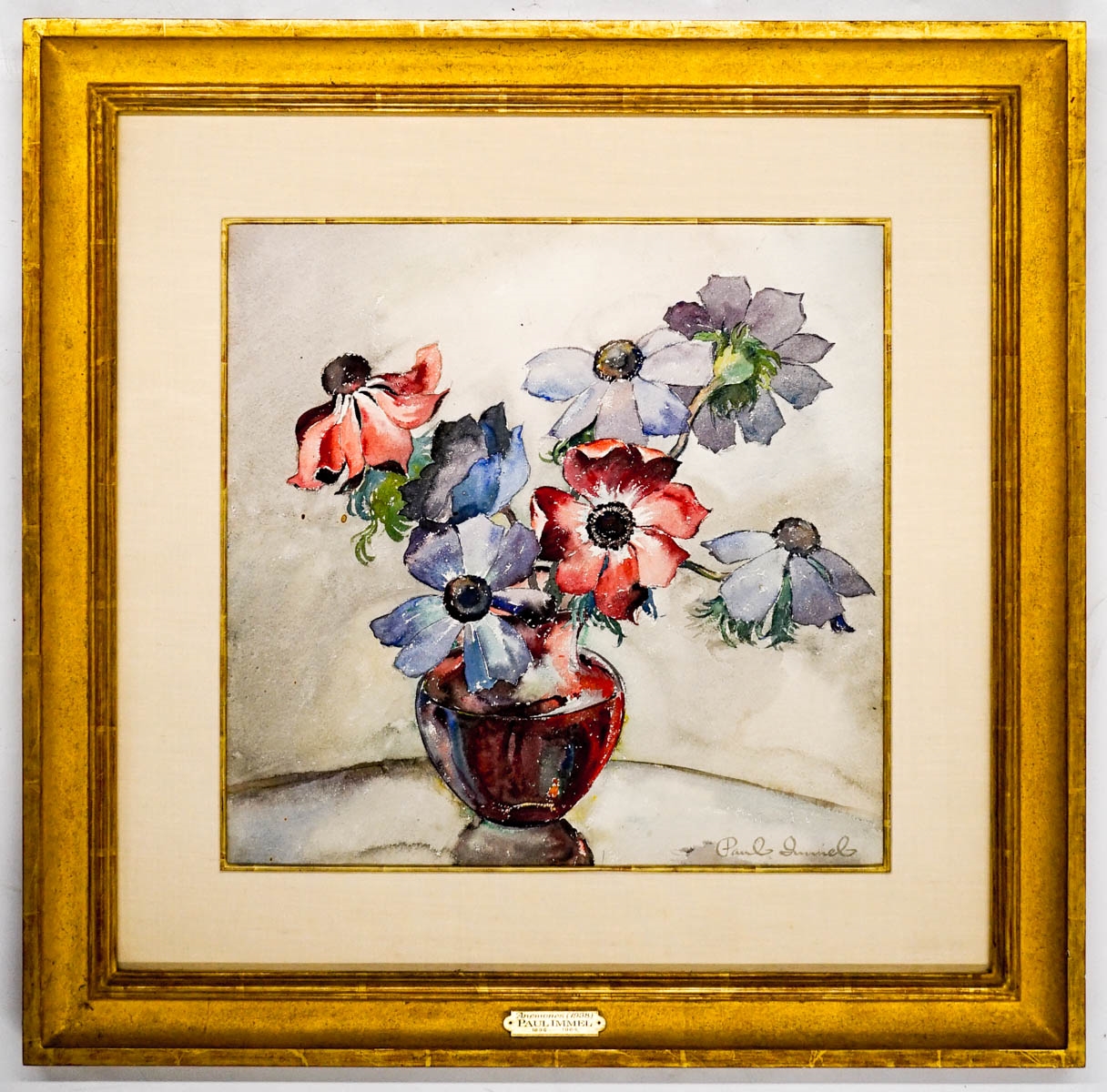 Paul Immel | Paul Immel (1896-1964) Original Watercolor (1896) | MutualArt