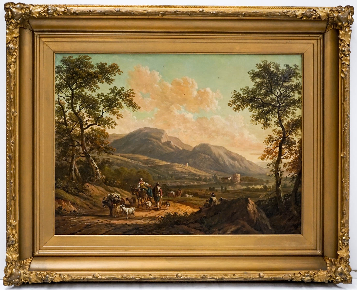 Victor de Grailly | Large Framed Oil Painting | MutualArt