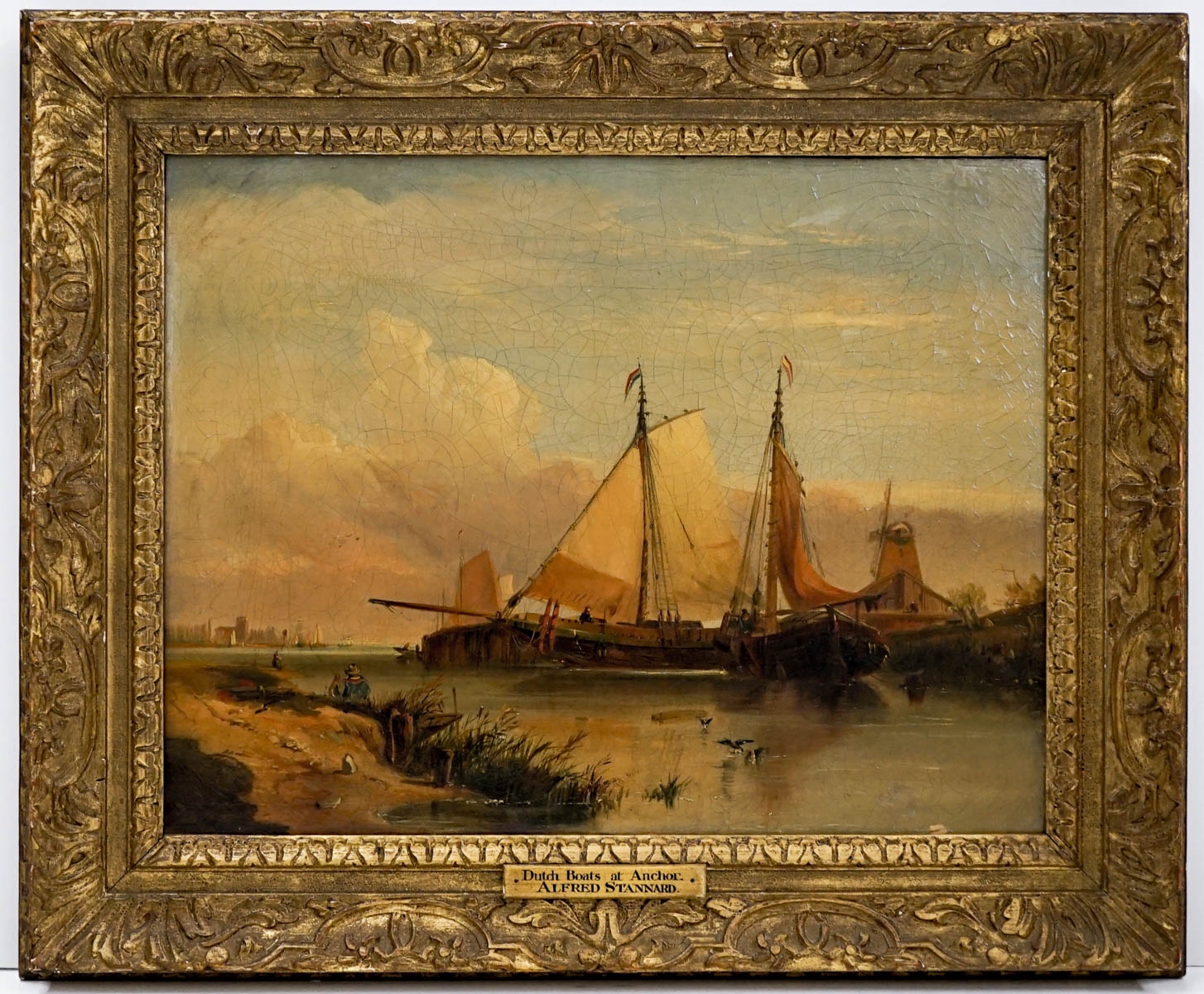 Alfred Stannard | Antique Oil Painting (1806) | MutualArt