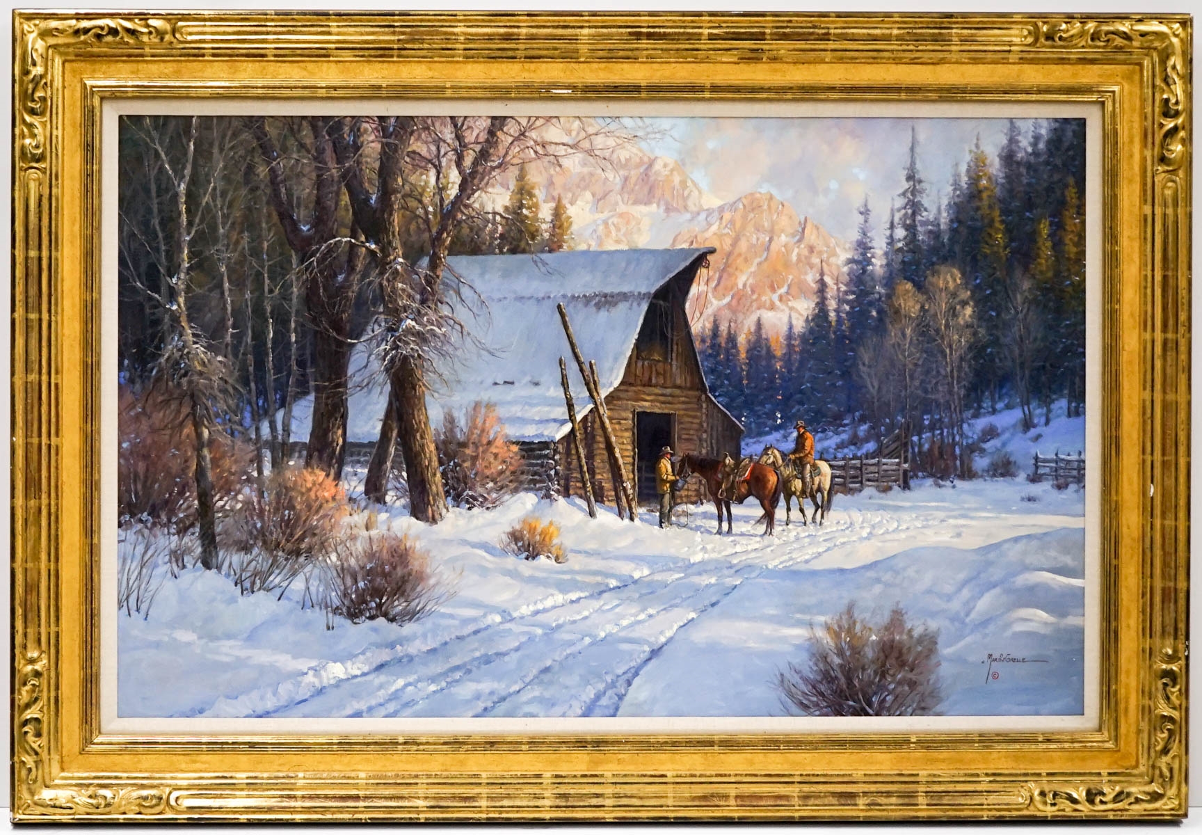 Martin Grelle | Large Original Oil Painting | MutualArt