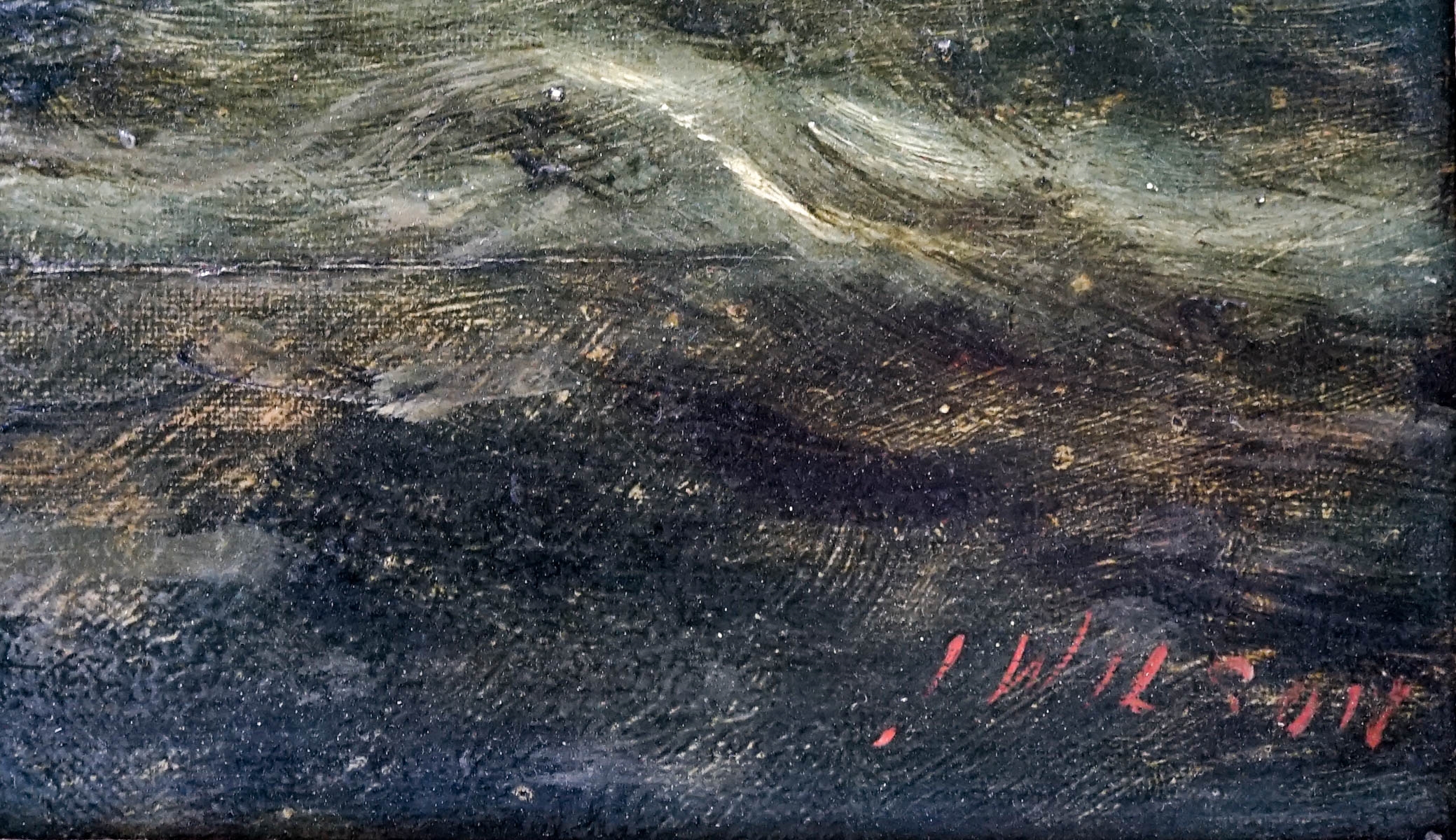 J. Wilson | J. Wilson Antique Signed Oil Painting | MutualArt