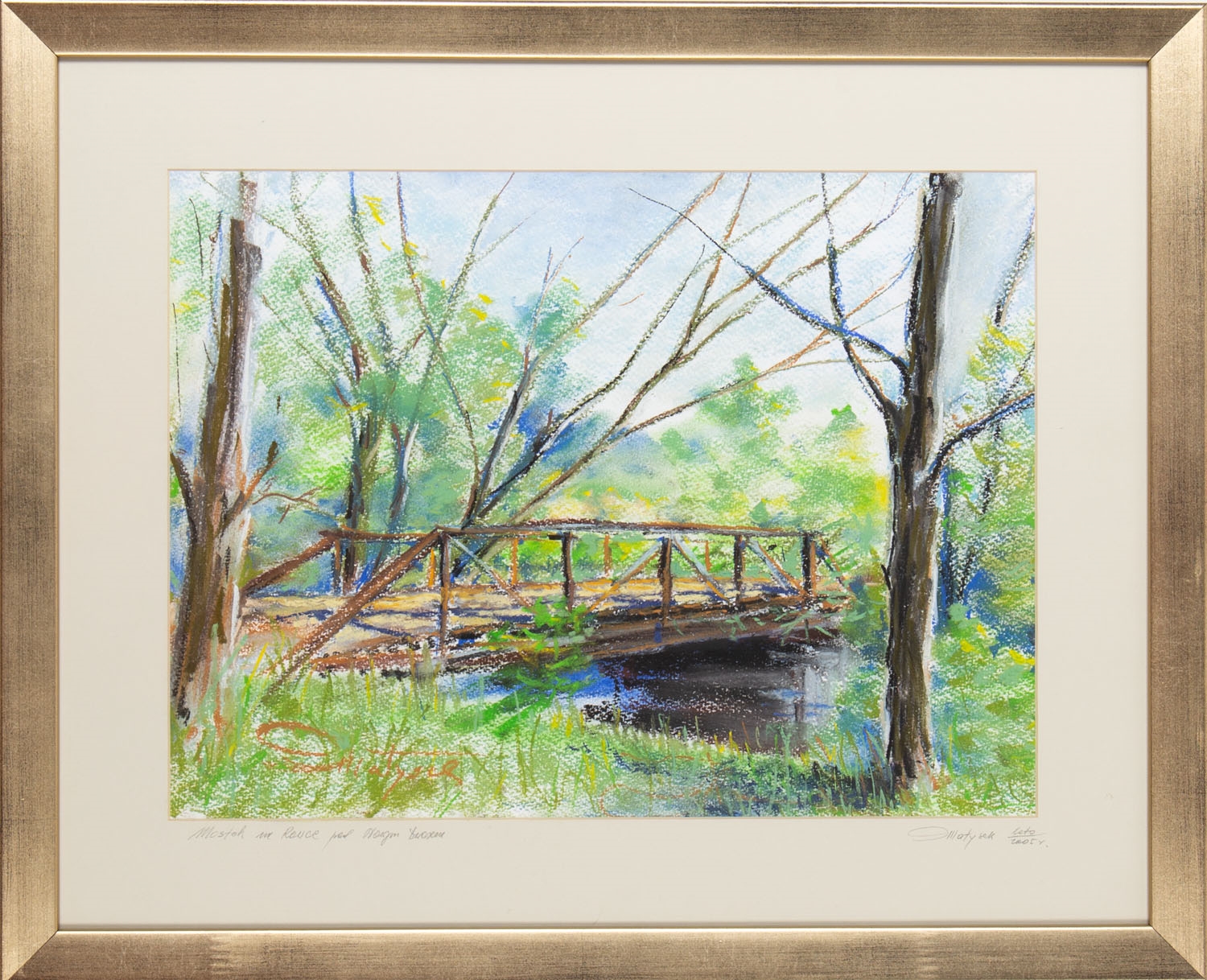 Zbigniew Matysek | The bridge on Rawka River near Nowy Dwor (2005 ...