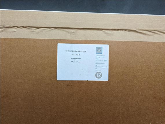 George Donald | Red Letter II (2005) | MutualArt