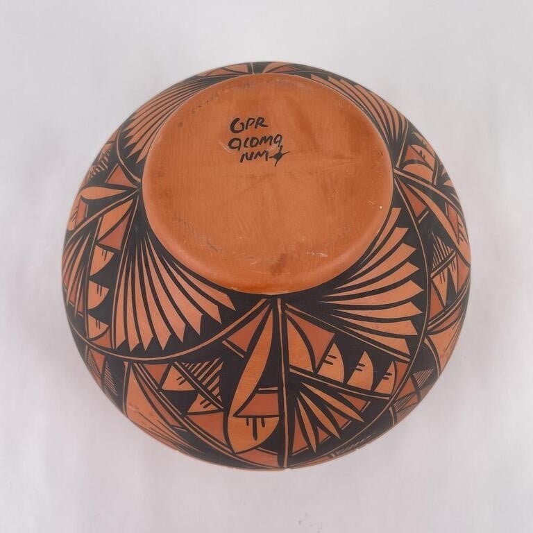 Gregory Romero | Gregory Romero Acoma Pueblo Indian Pottery Pot | MutualArt