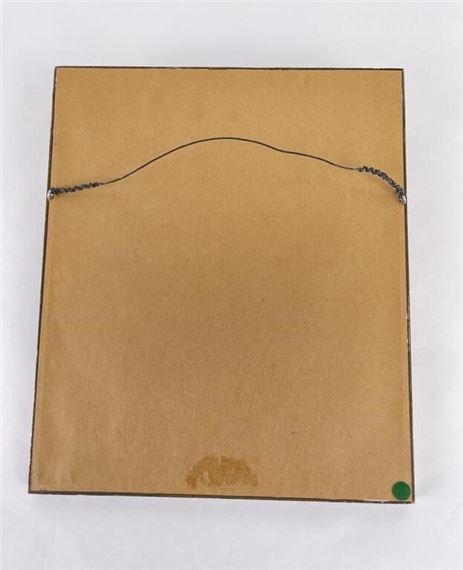 Alex Seowtewa | Alex Seowtewa Zuni Indian Charcoal Drawing | MutualArt