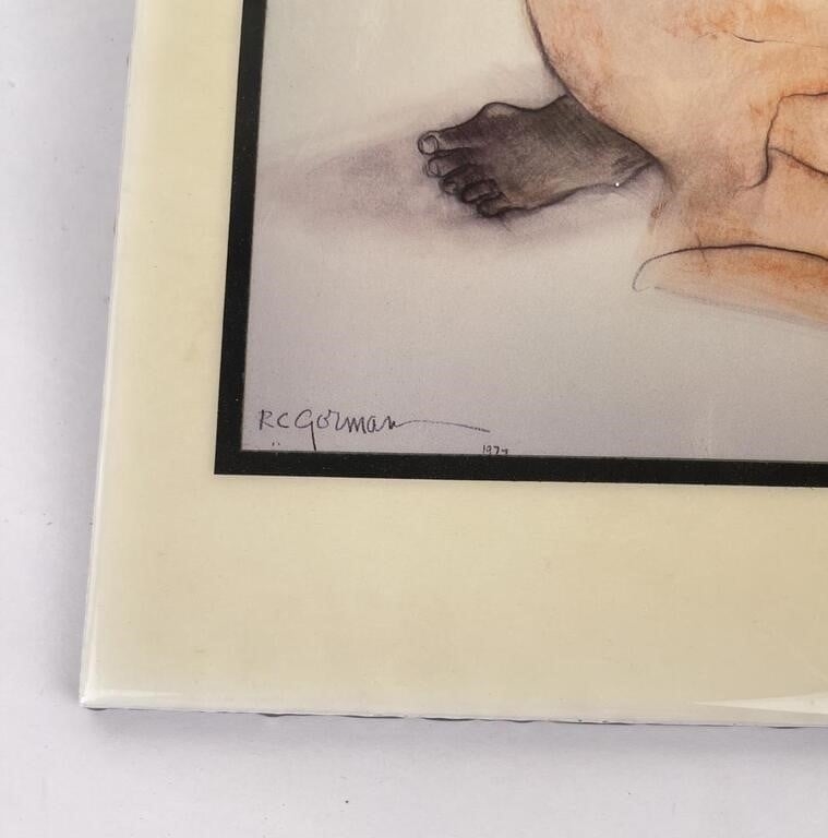 R.C. Gorman | RC Gorman Indian Woman Tile | MutualArt