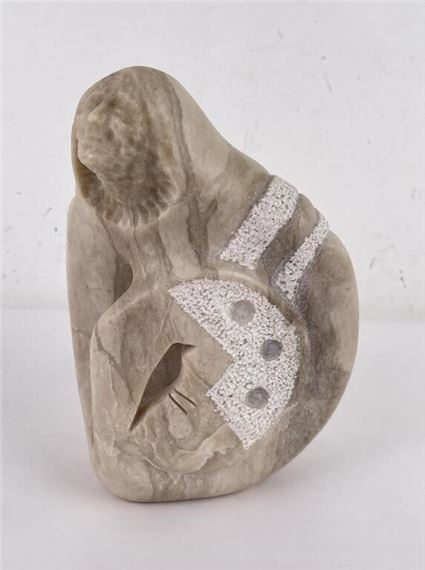 King Kuka | King Kuka Montana Blackfoot Indian Carving | MutualArt