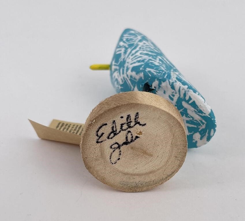 Edith John | Edith John Navajo Folk Art Wood Carving | MutualArt