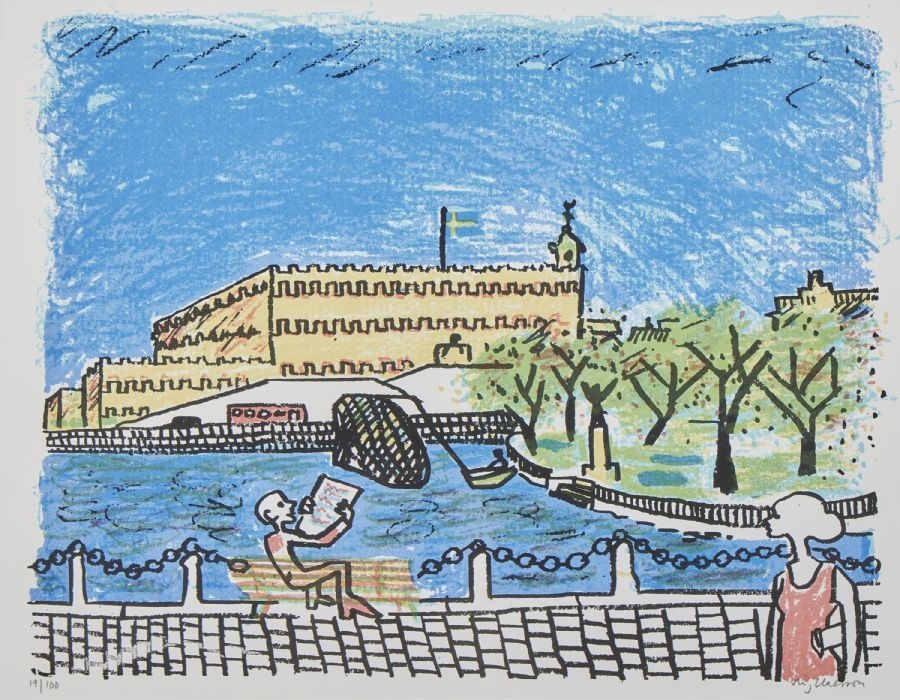 Stig Claesson | Slottet & Strömparterren | MutualArt