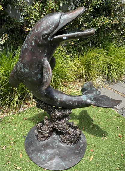 Mario F. Nardini | Dolphin Water Feature (monumental) | MutualArt