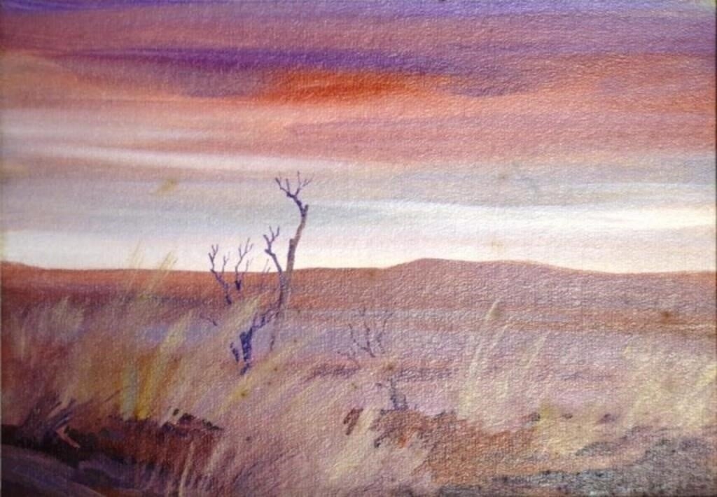 Brian Stratton | lonely landscape (1989) | MutualArt