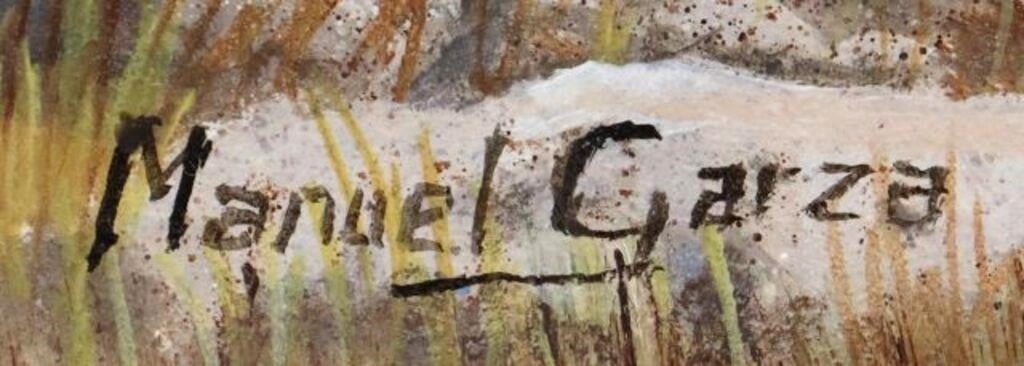 Manuel Garza | Getting a Cool Drink, | MutualArt