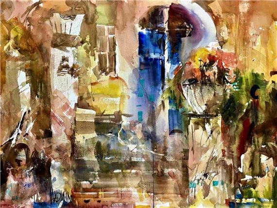Krzysztof Ludwin | Palace in Henryków. Ghost (2023) | MutualArt