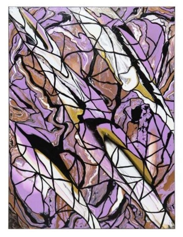 Petronella Greer | Perspective Twisted Lavender | MutualArt