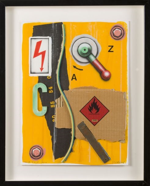 Peter Klasen | Joystick AZC - yellow | MutualArt