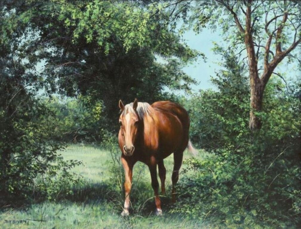 Jack Bryant | Lone Horse, | MutualArt