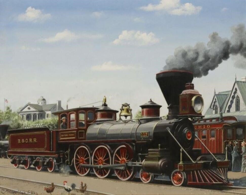 Cuthbert Hamilton Ellis | Baltimore and Ohio Railroad | MutualArt